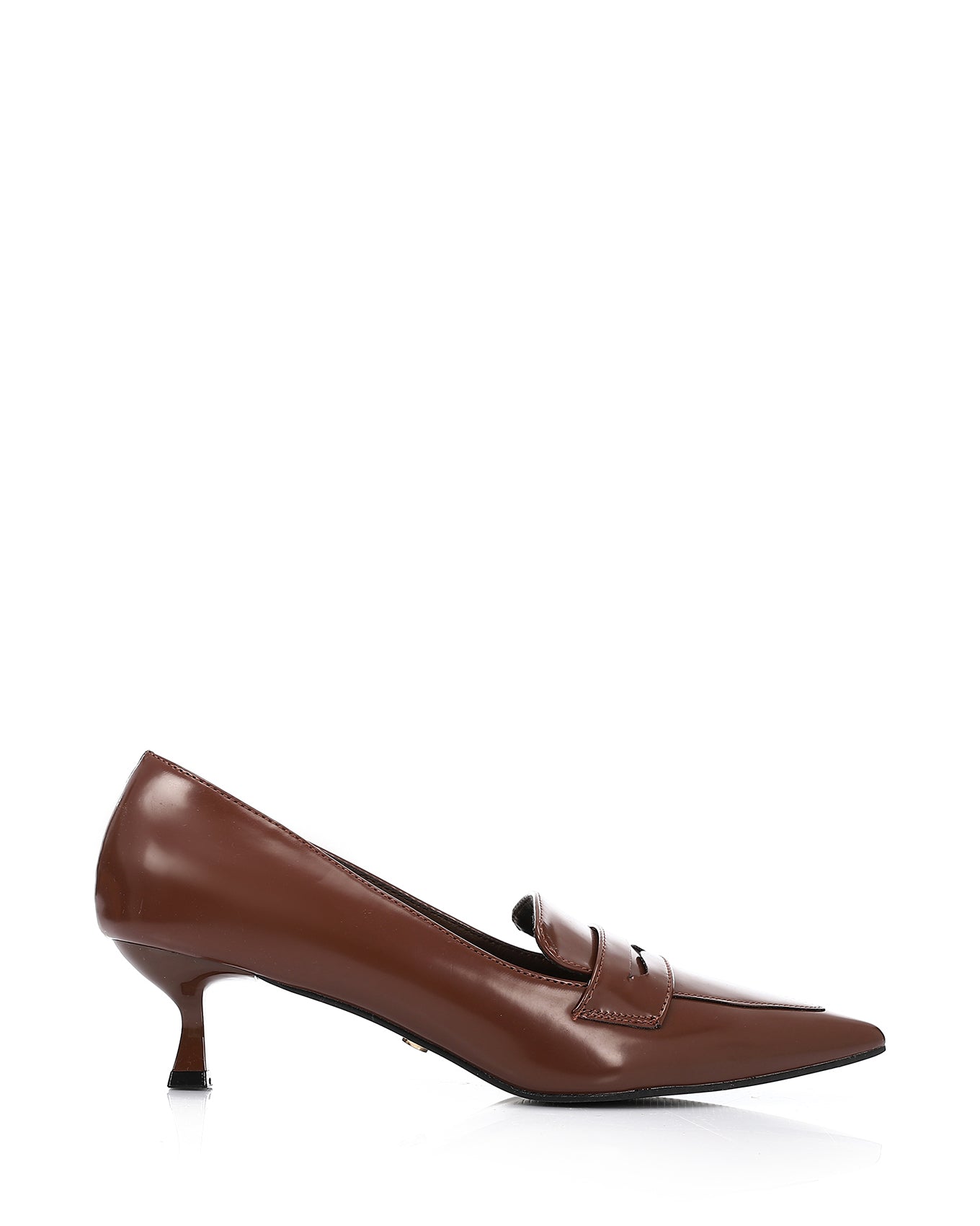 JAL-DVTV-003 Verne Pointed Toe Cap Heels - BURGUNDY / 36 - Dejavu
